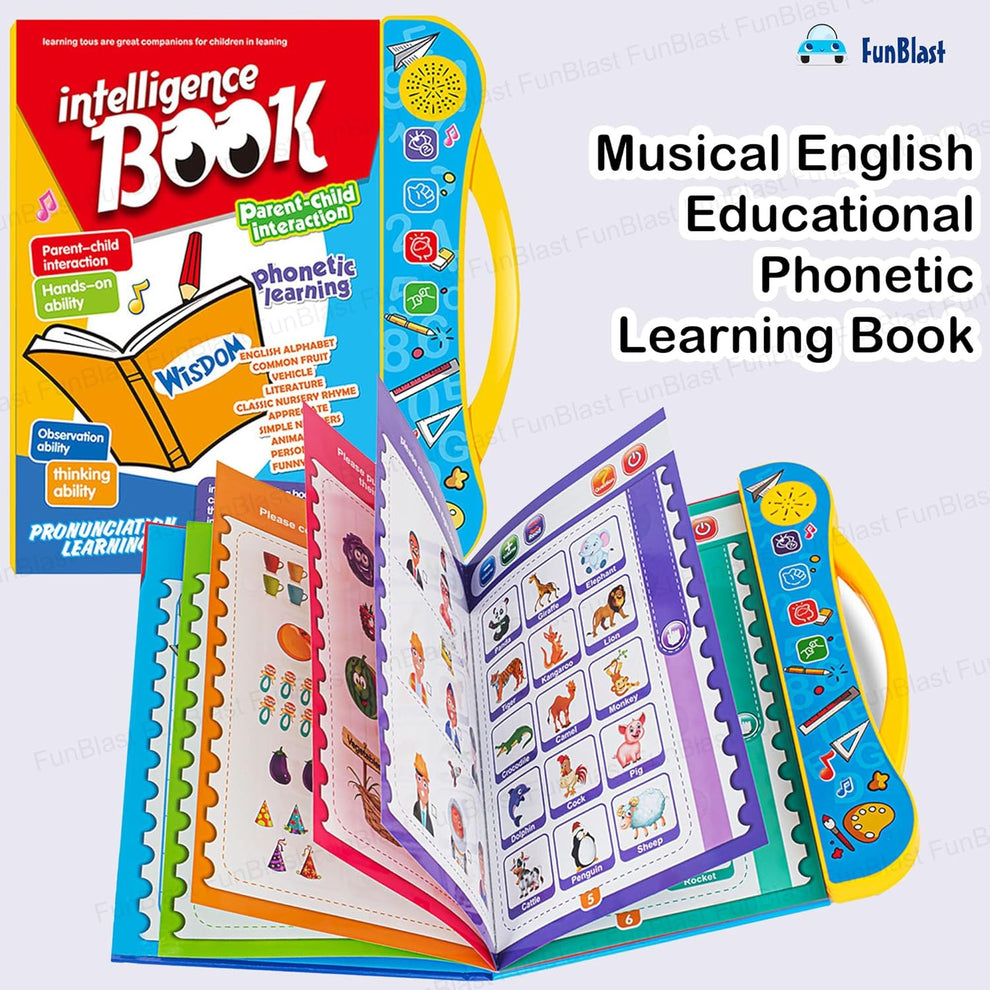 Educational Phonetic Learning Book – Looklikemall